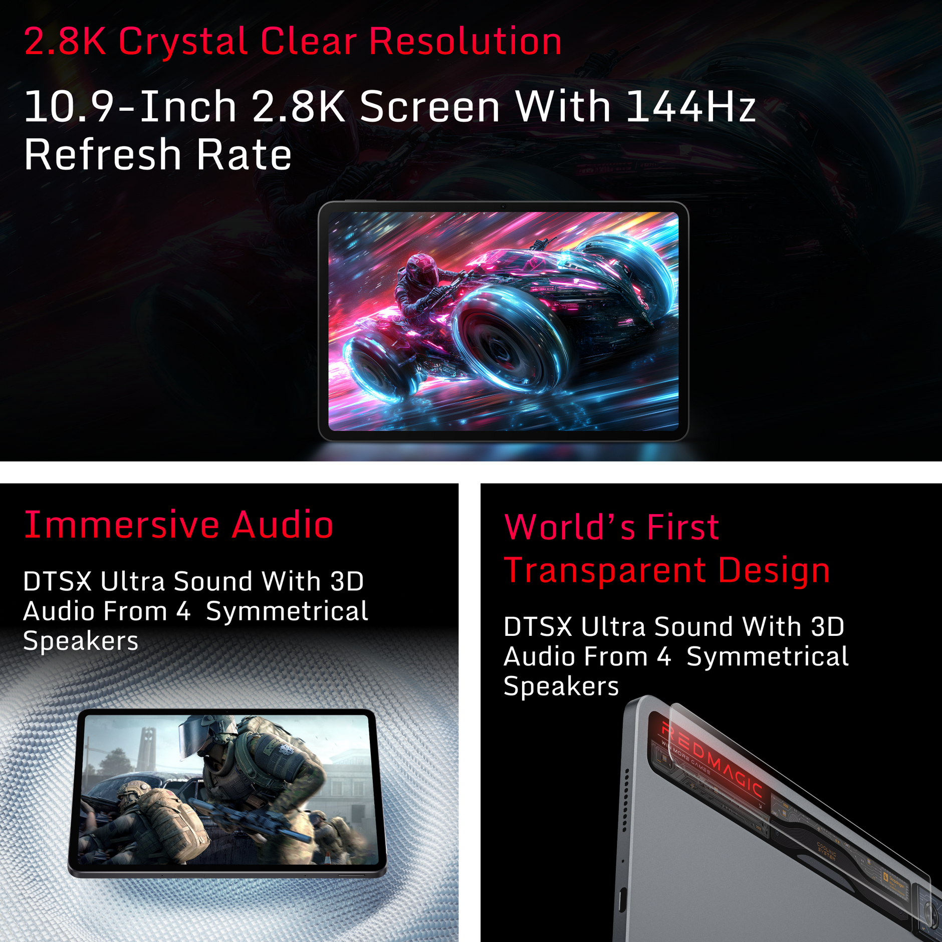 REDMAGIC Nova Gaming Tablet - REDMAGIC (Global)