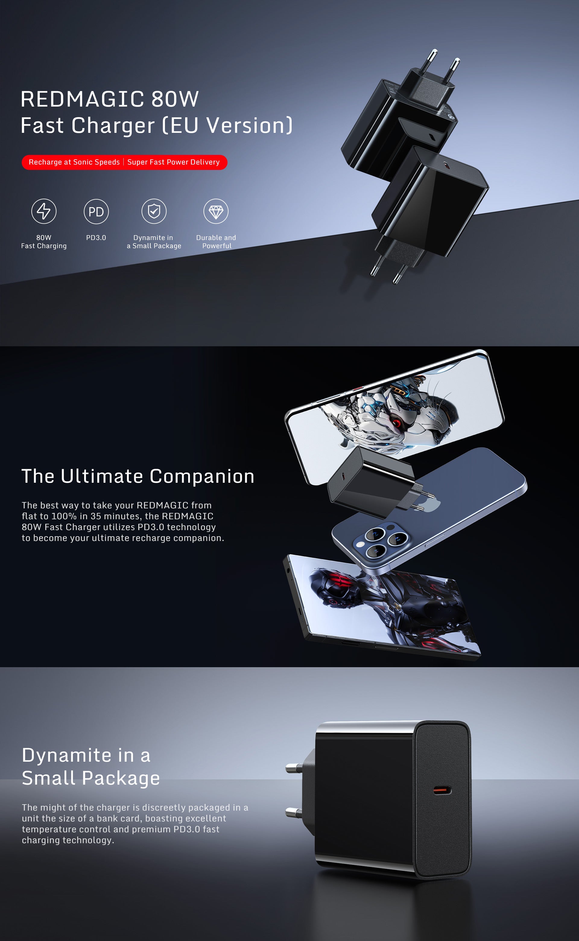 REDMAGIC 80W Fast Charger - REDMAGIC (Global)