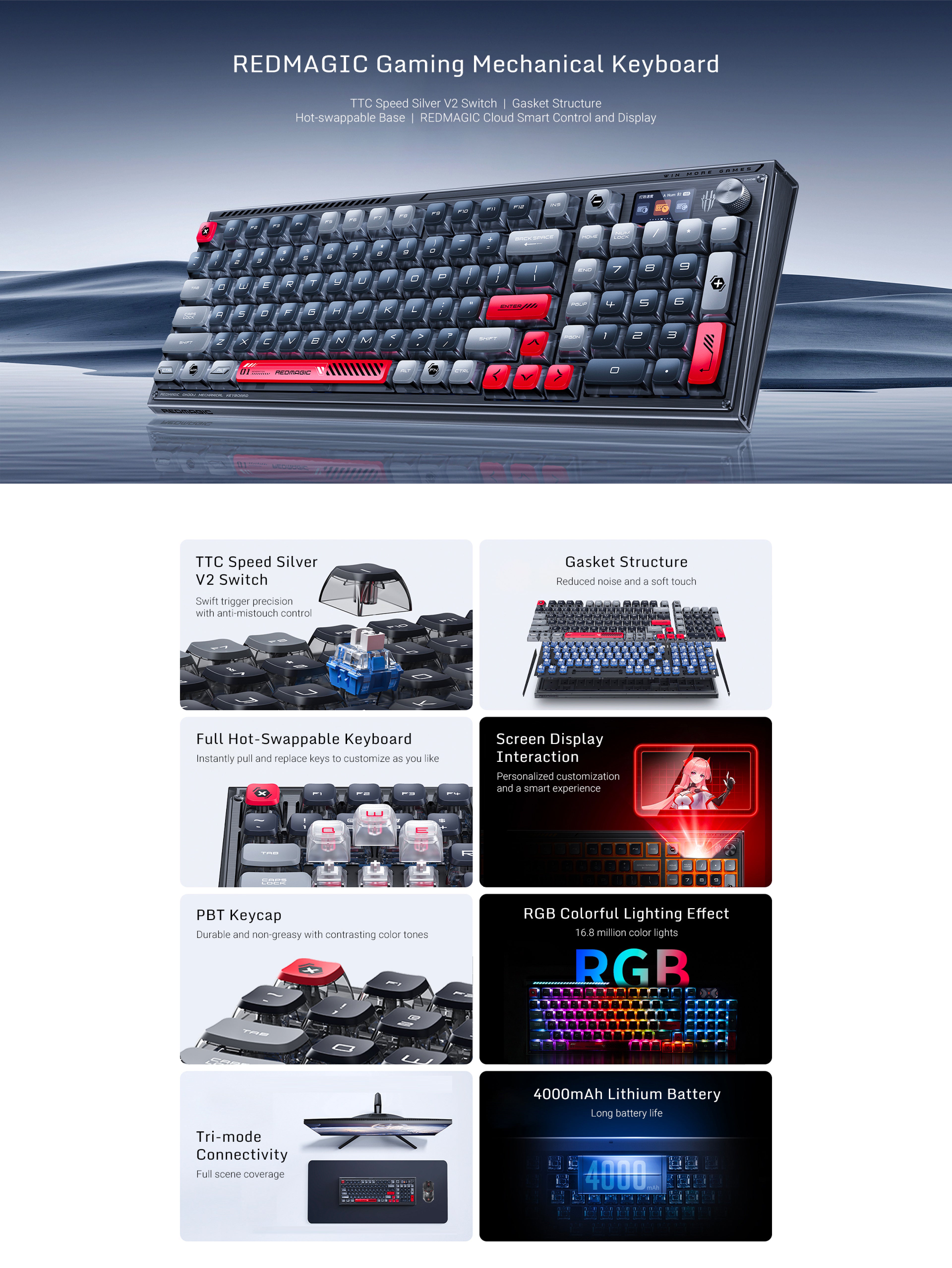 REDMAGIC Mechanical Keyboard - REDMAGIC (Global)