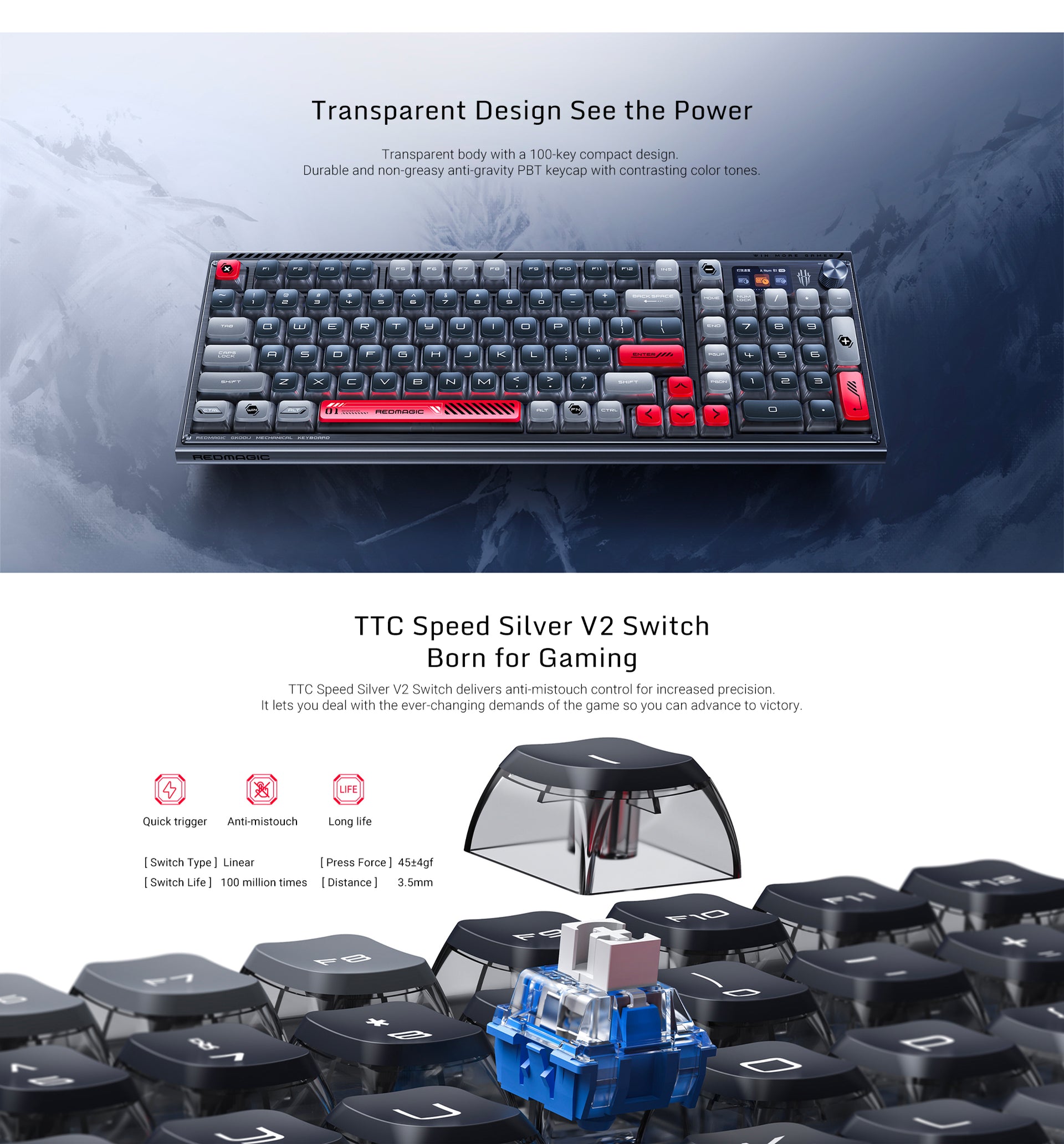 REDMAGIC Mechanical Keyboard - REDMAGIC (Global)