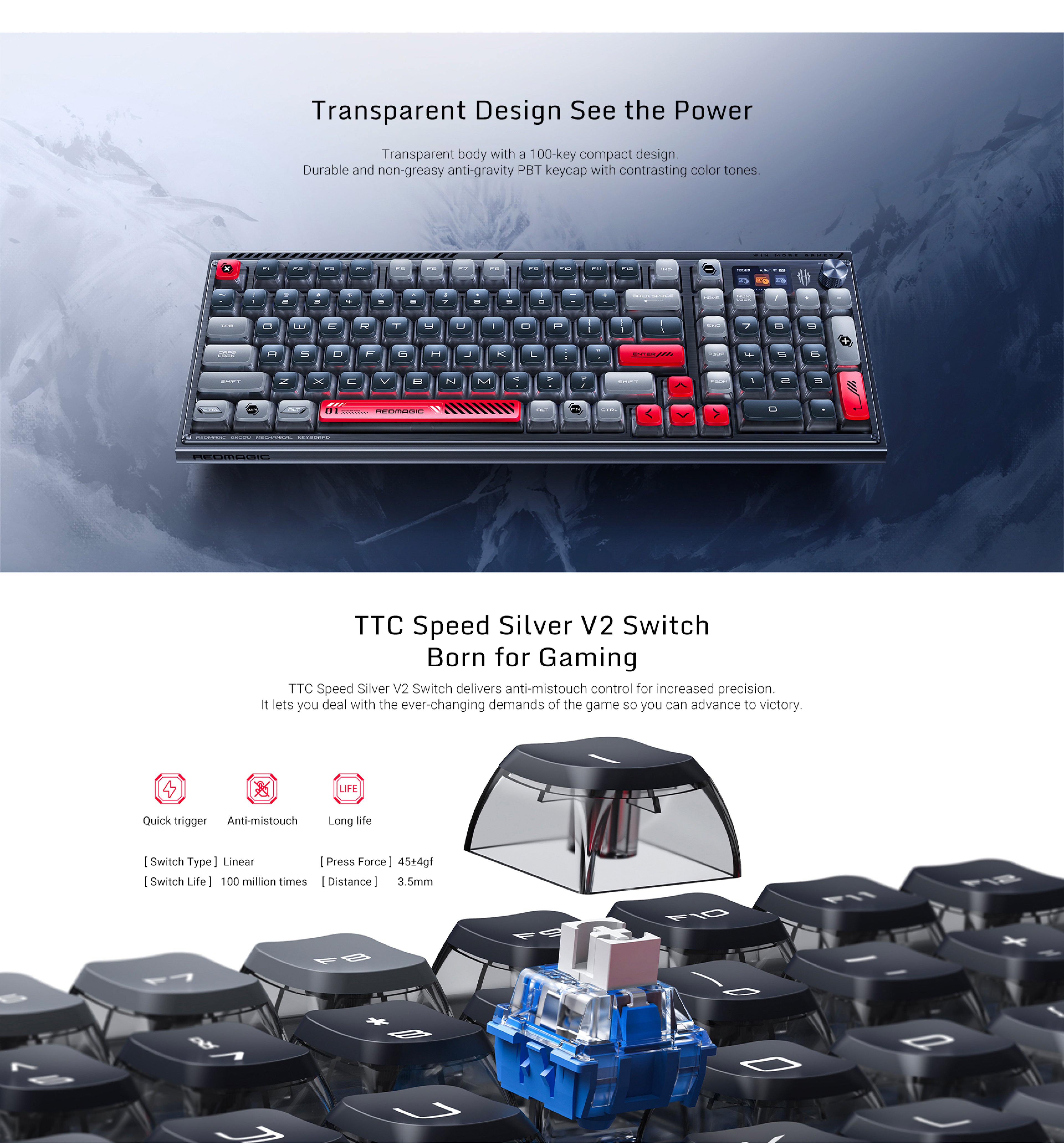 REDMAGIC Mechanical Keyboard - REDMAGIC (Global)